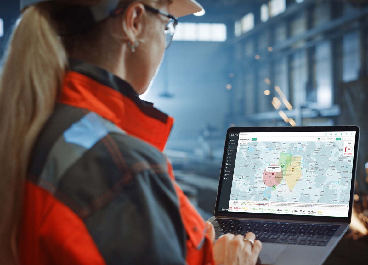 Monitoramento da qualidade do ar para uso industrial